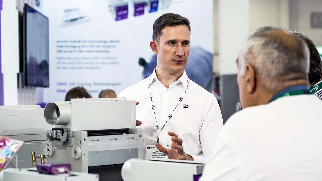 GEW showcased UV LED system AeroLED and more at Labelexpo | Labels & Labeling