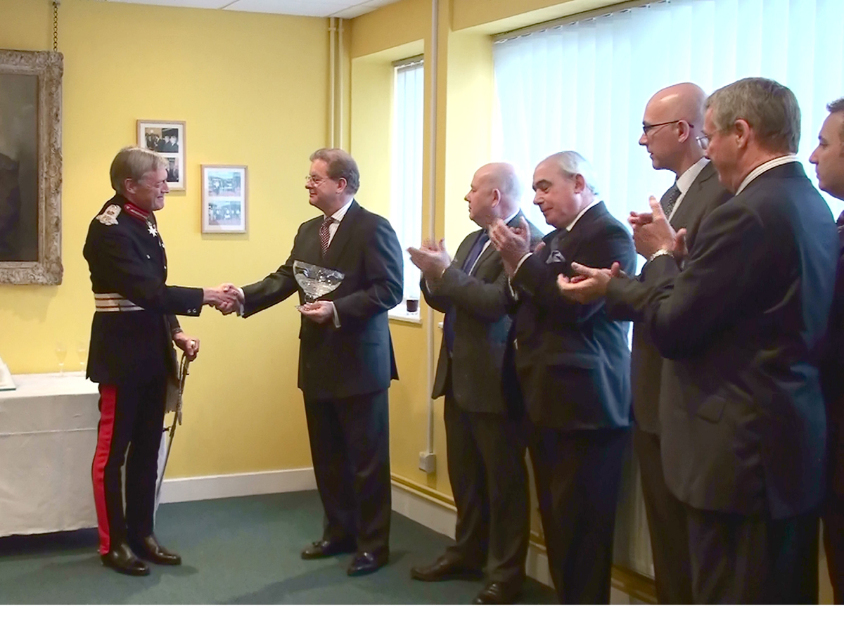 Meech presented with Queens Award | Labels & Labeling