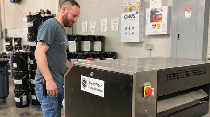 Steinhauser invests in FlexoWash plate washer | Labels & Labeling