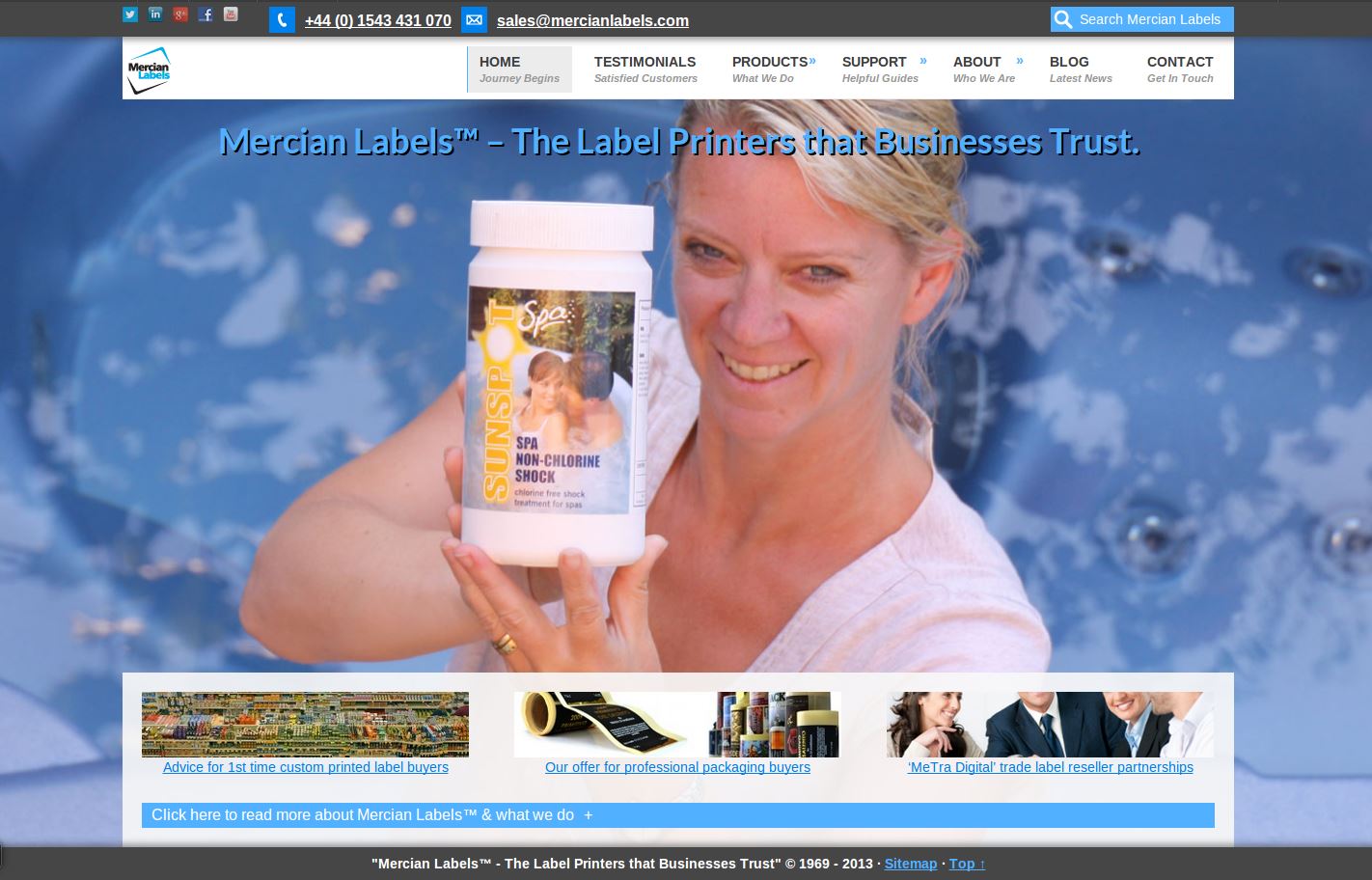 Mercian Labels overhauls online presence | Labels & Labeling