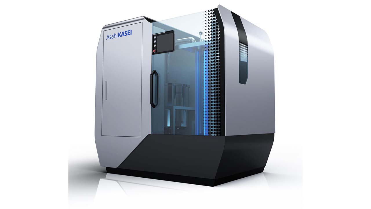 Asahi water-wash machine at Gallus demo center | Labels & Labeling