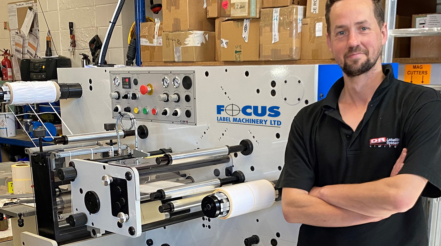 DR Labelling Systems installs Focus FS Series slitter rewinder | Labels ...
