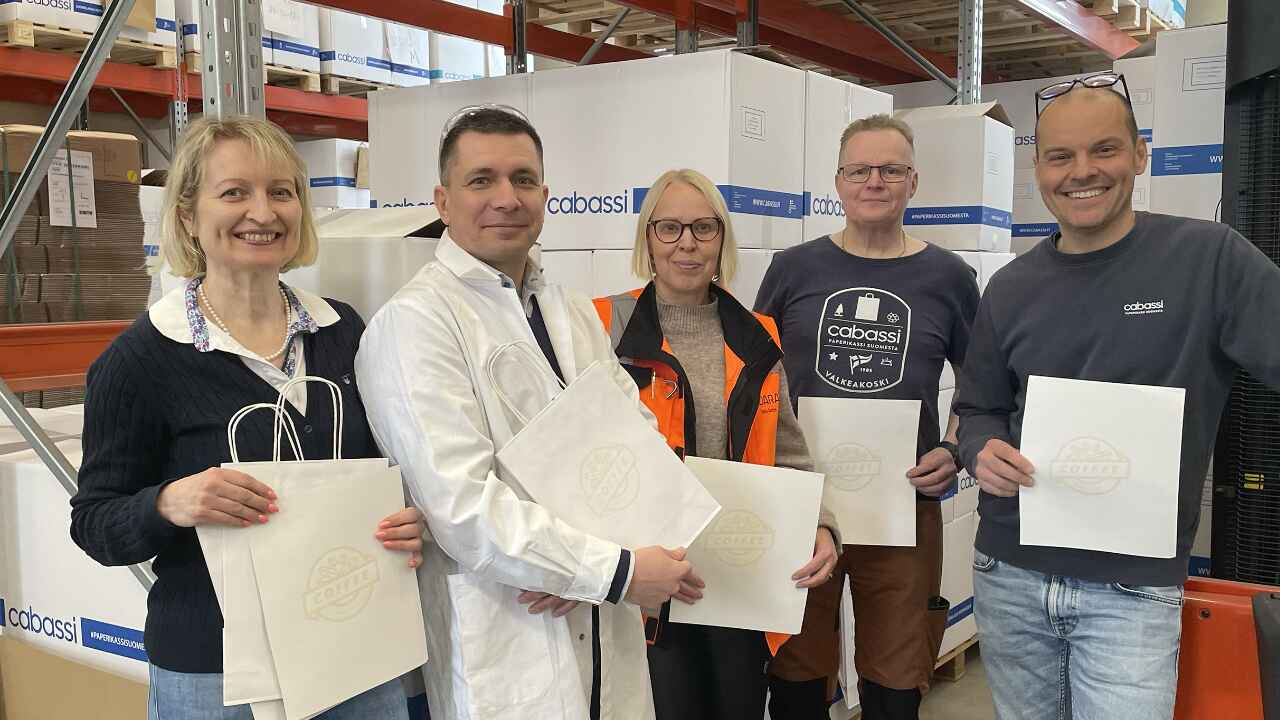 Finnish collaboration pioneers ink using coffee waste | Labels & Labeling