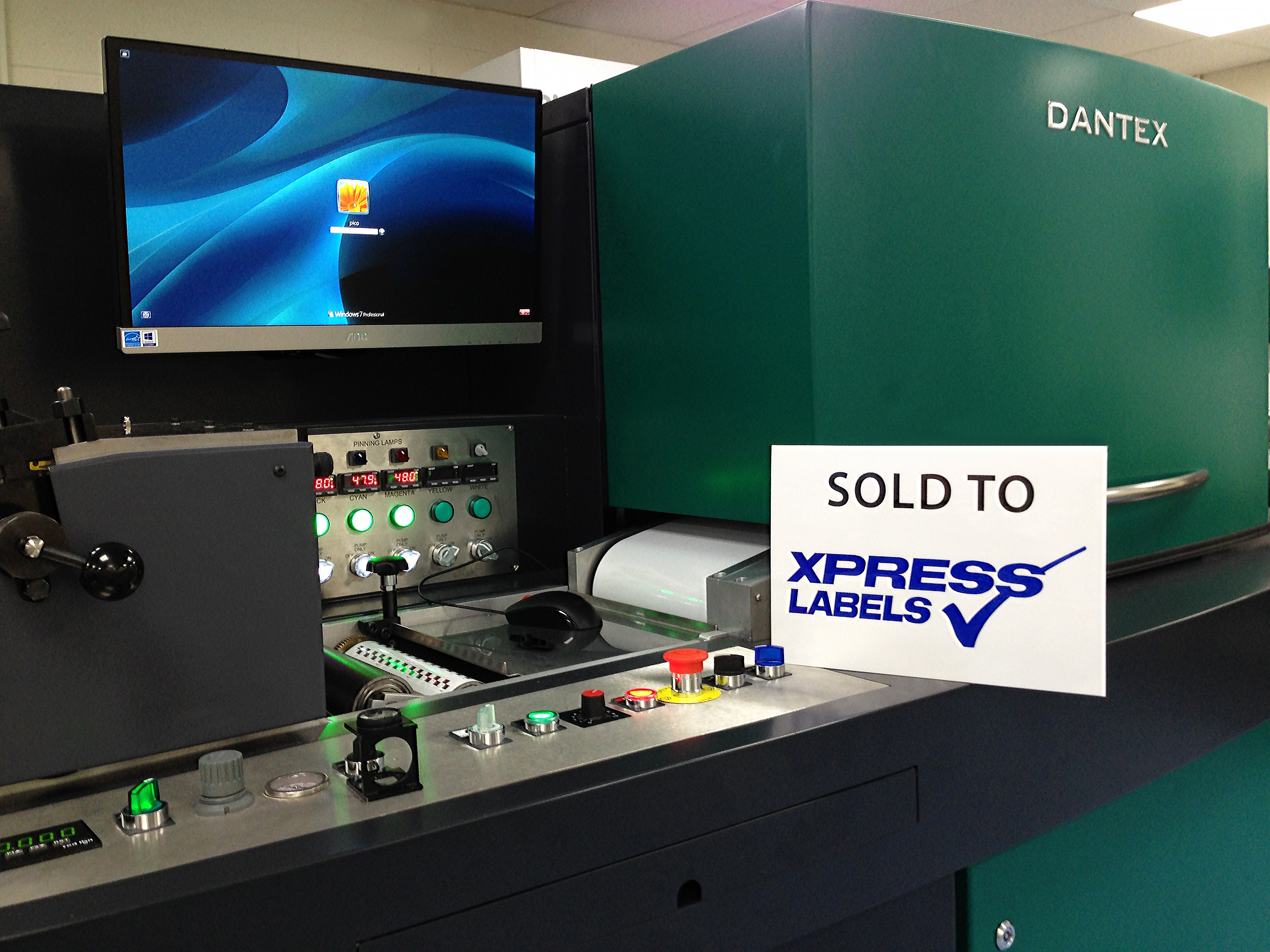 Xpress Labels invests in a Dantex PicoColour | Labels & Labeling