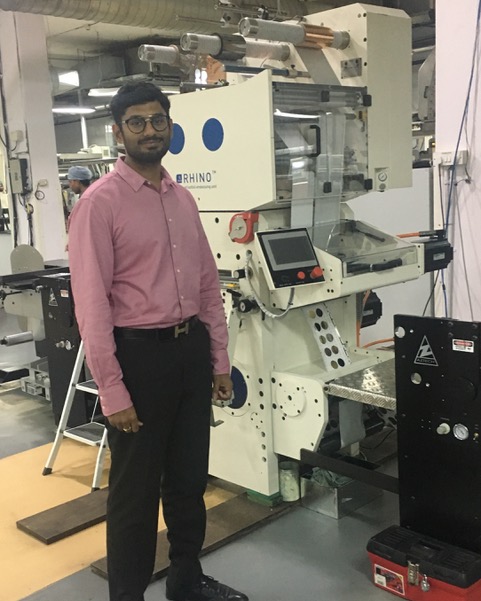 India gets first Pantec RHINO | Labels & Labeling