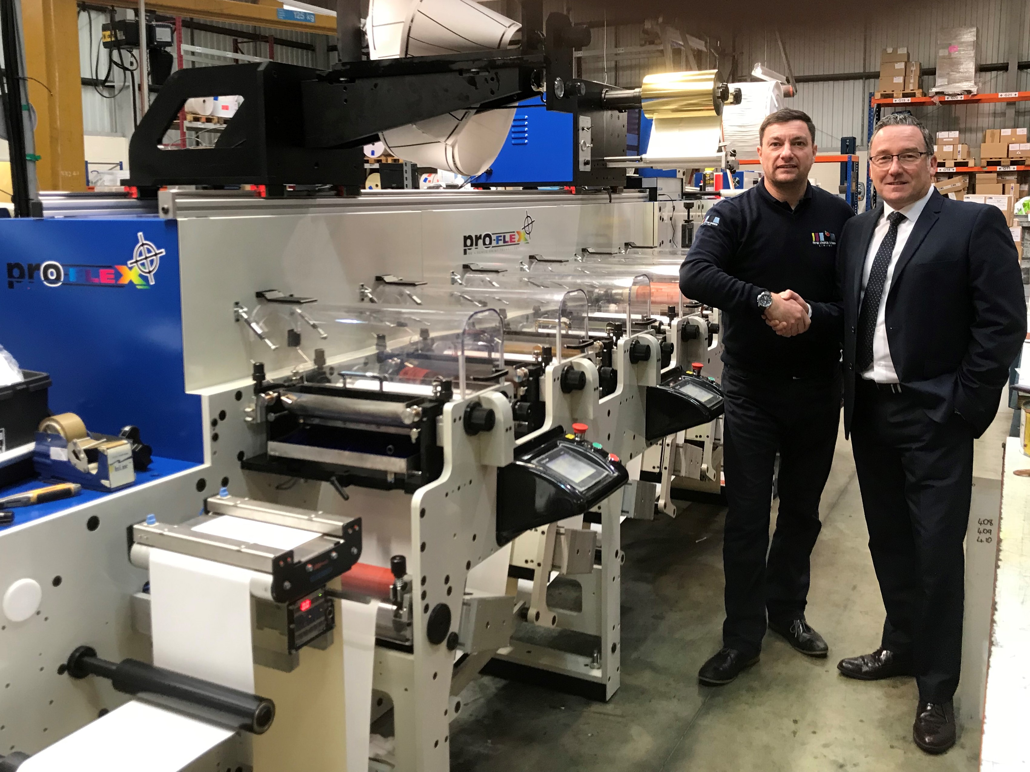 First Choice Labels installs Proflex 330SE | Labels & Labeling