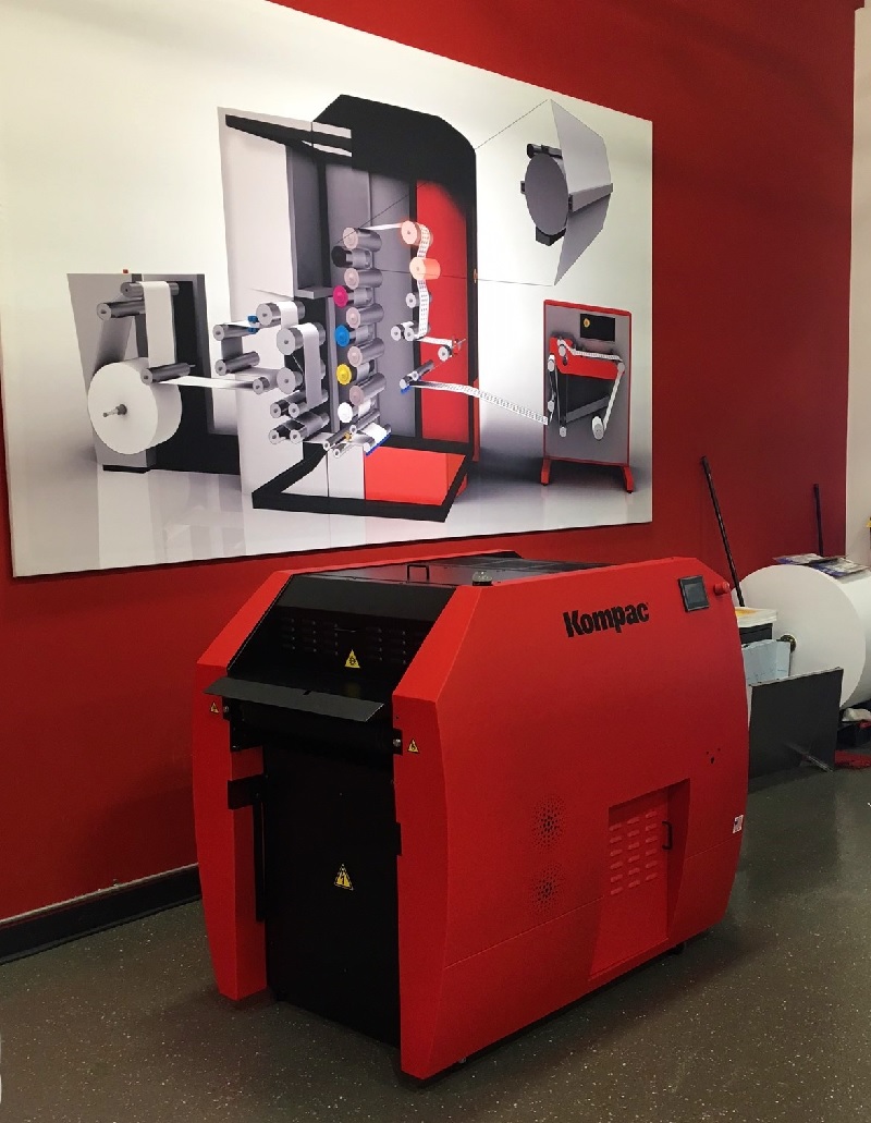 Kompac installs UV coating system at Xeikon demo center | Labels & Labeling