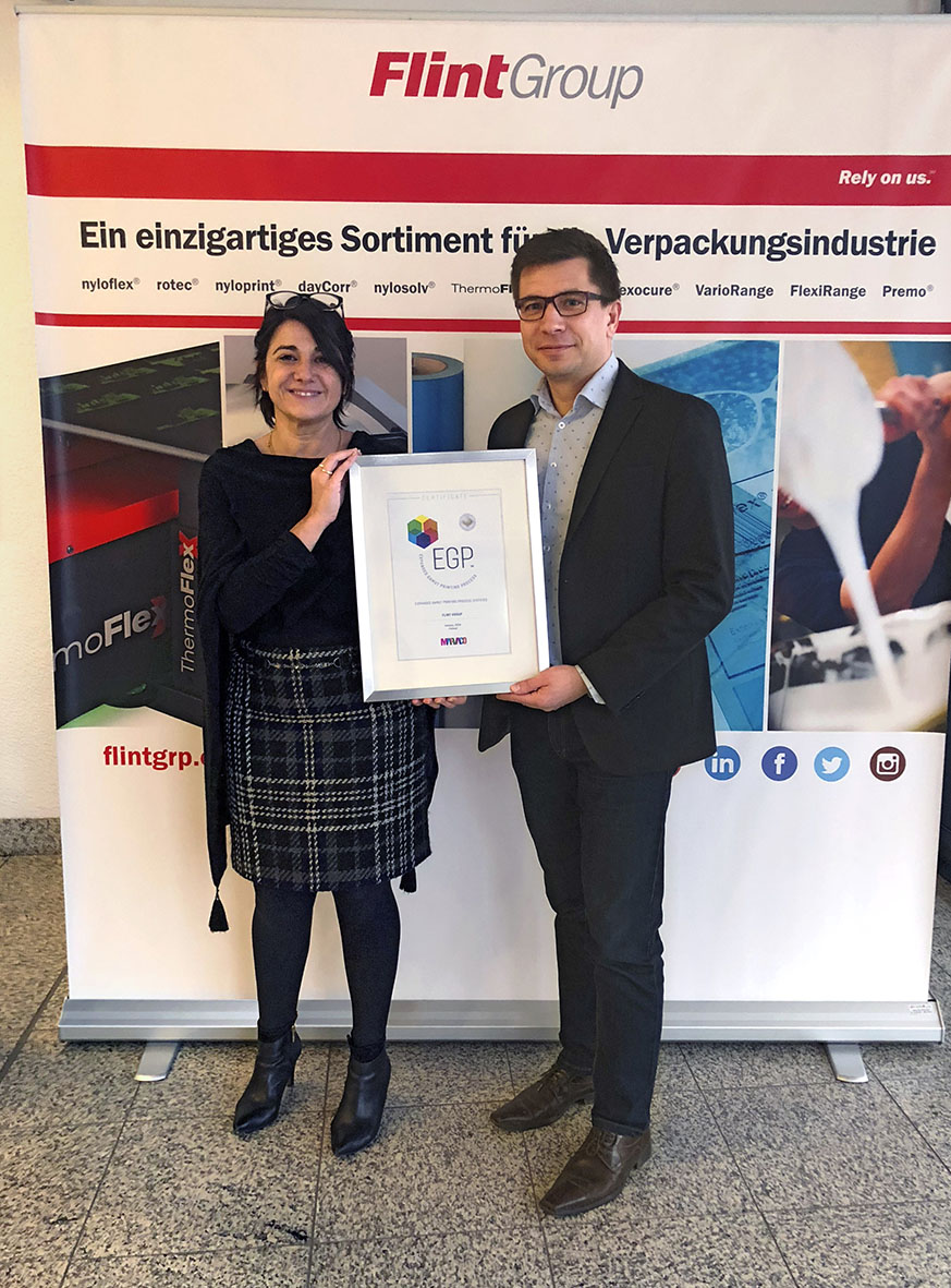 Flint Group receives expanded gamut printing partnership certificate ...