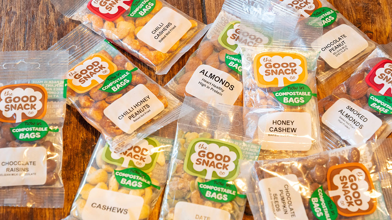 The Good Snack Company opts for Parkside compostable packaging | Labels ...