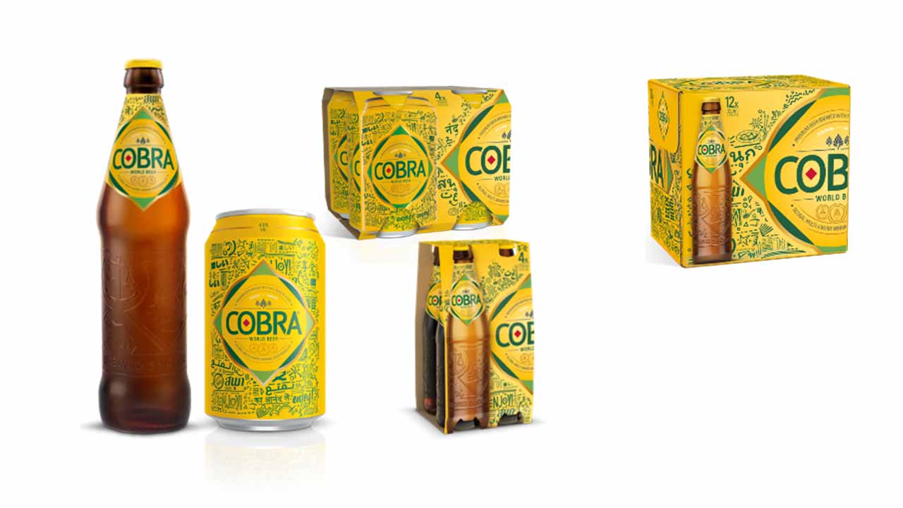 Cobra Beer spices up its look | Labels & Labeling