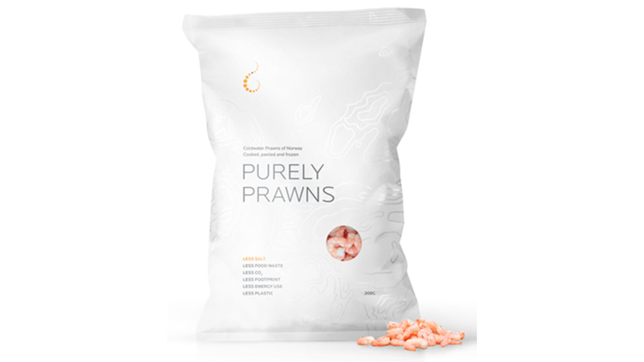 Coldwater Prawns uses ocean-bound plastic packaging | Labels & Labeling