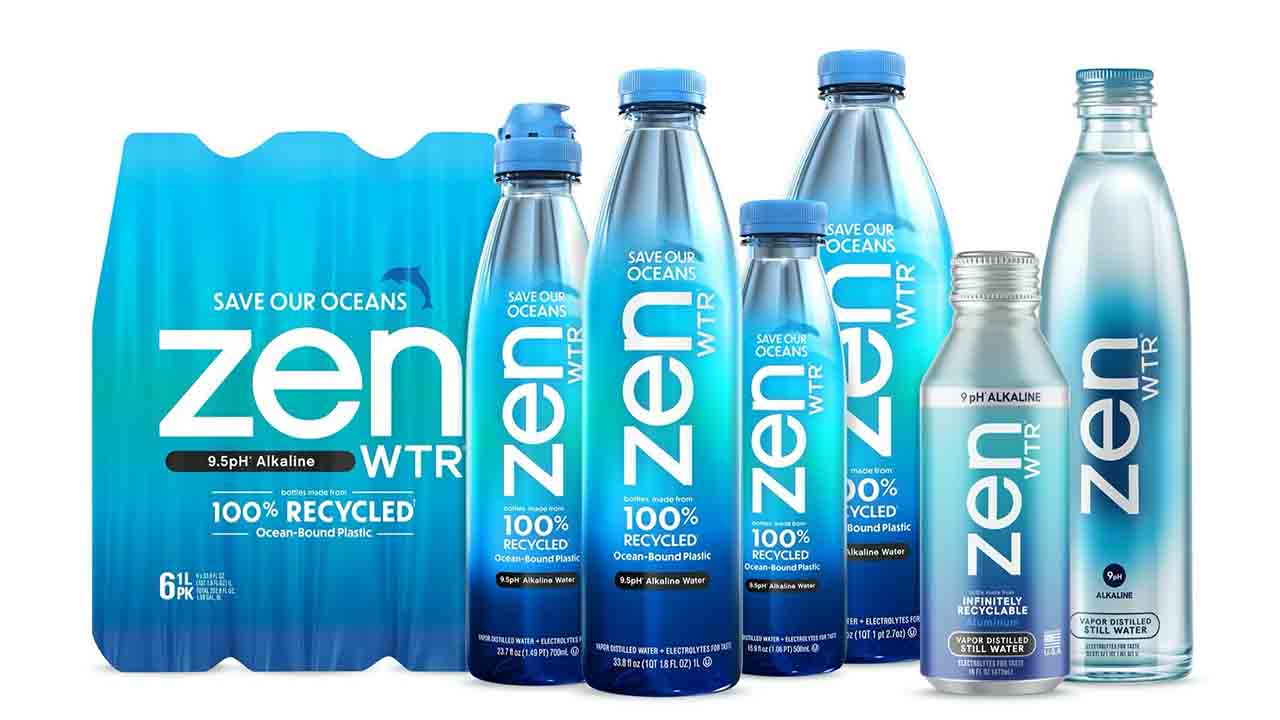 ZenWTR updates branding and packaging | Labels & Labeling