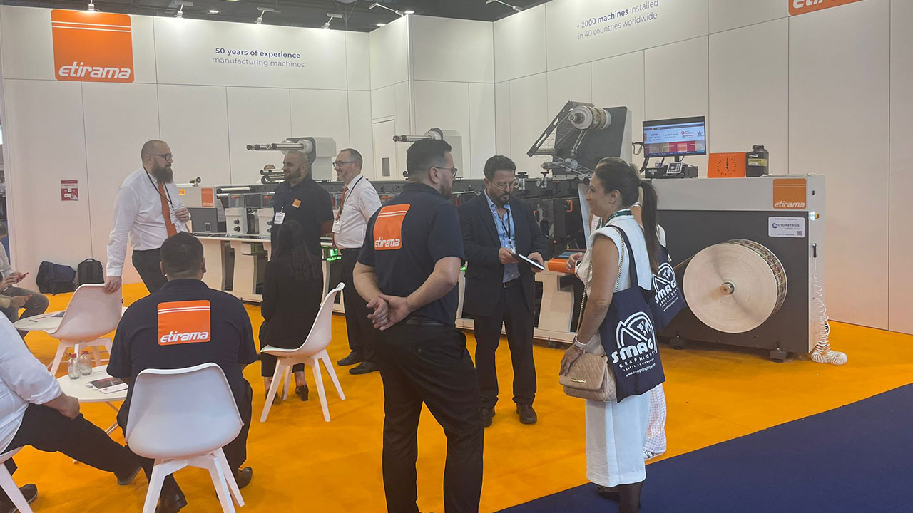 Etirama launches SPS3 flexo press at Labelexpo Europe 2023 | Labels ...
