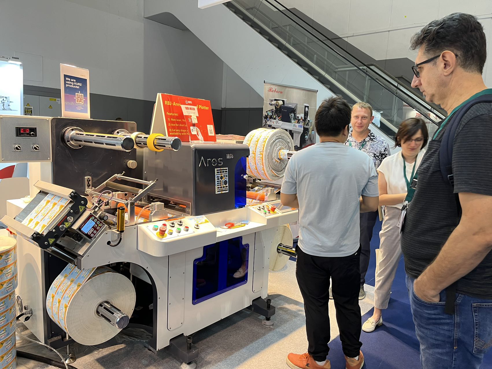 Reborn brings RBJ-Ares 350 to Labelexpo | Labels & Labeling