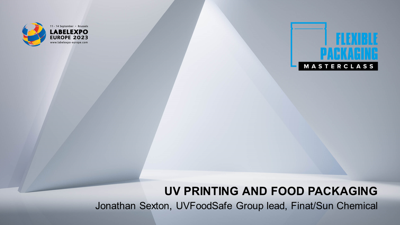 UV printing and food packaging | Labels & Labeling