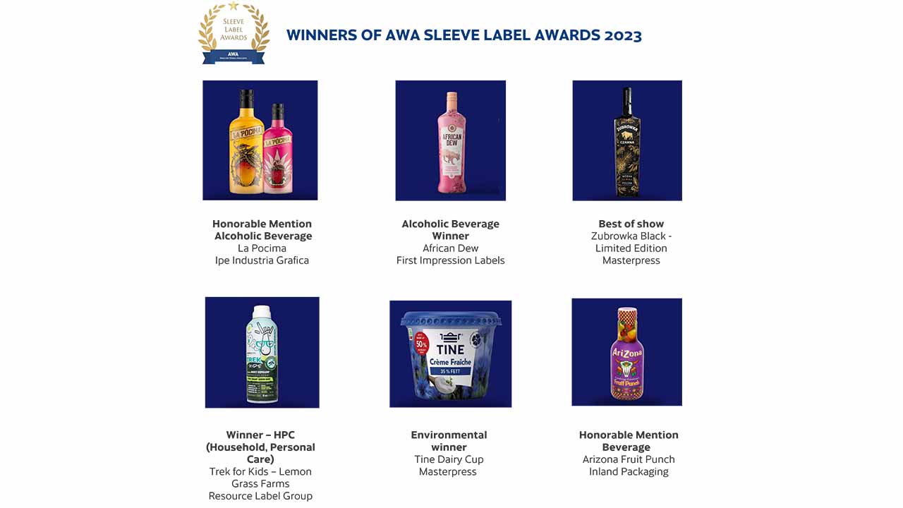 Sleeve Label Awards 2023 winners announced | Labels & Labeling