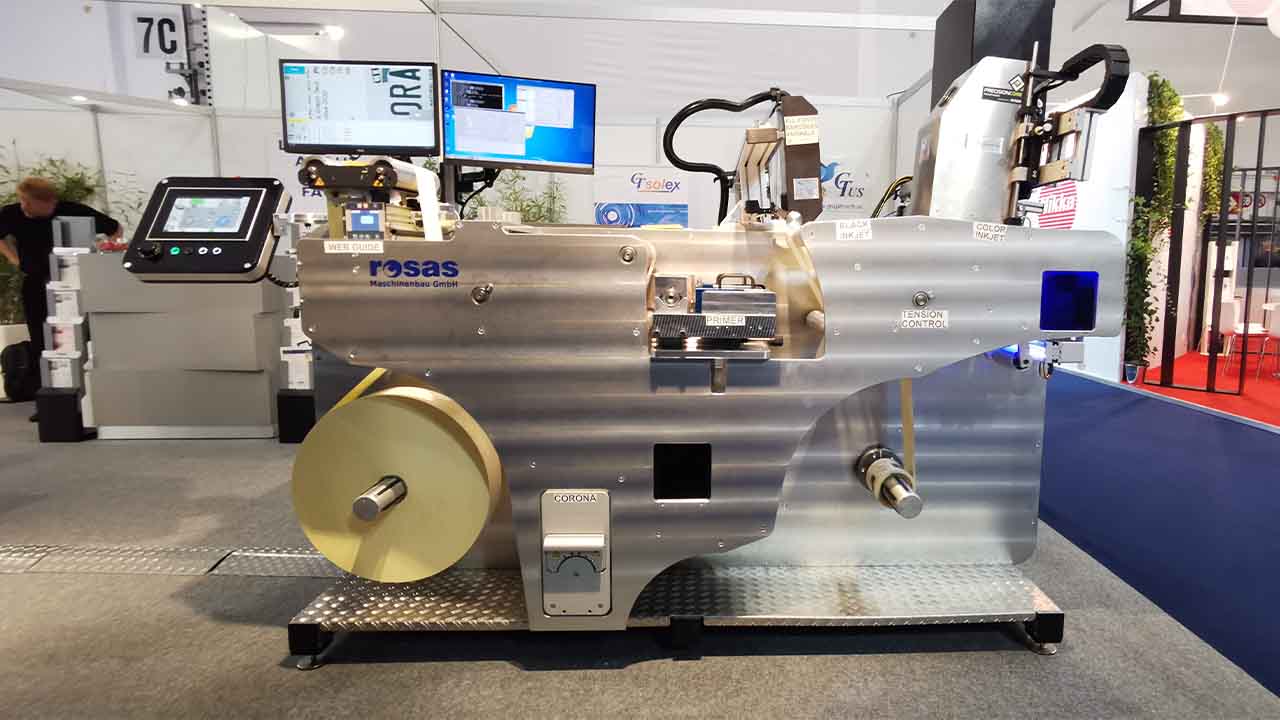 Rosas Maschinenbau launches new RFID label converting machine | Labels ...