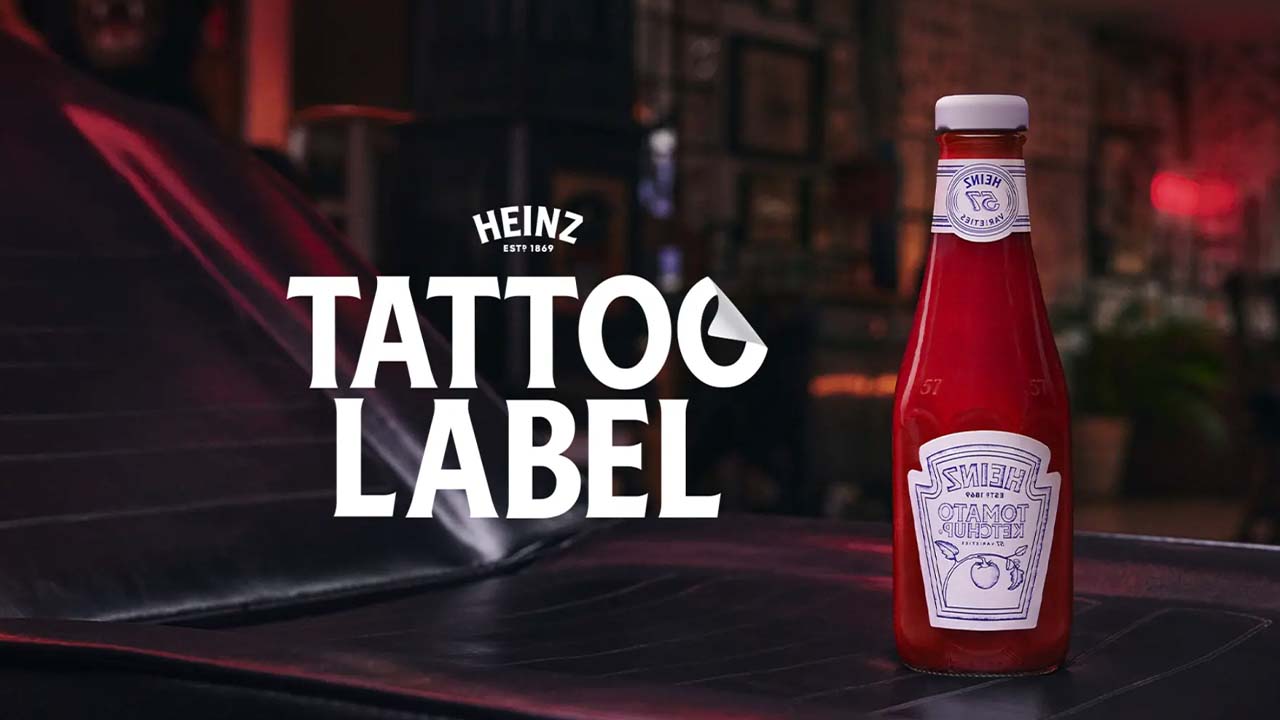 Heinz turns its label into tattoo stencil | Labels & Labeling