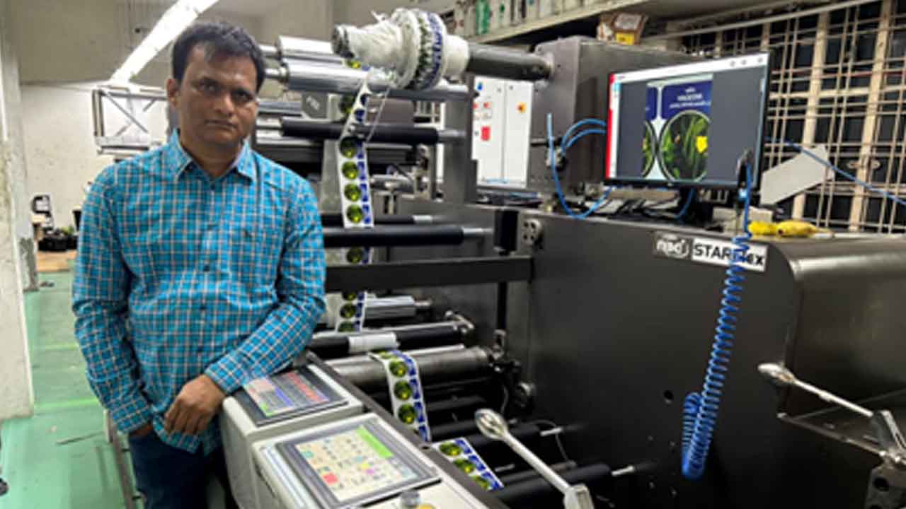 Unnati Stickers installs NBG StarFlex flexo press | Labels & Labeling