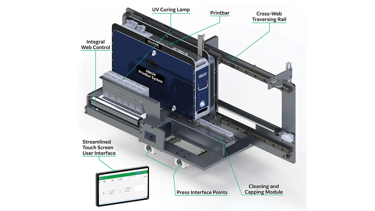 Fujifilm launches 46kUV Inkjet Printbar System | Labels & Labeling