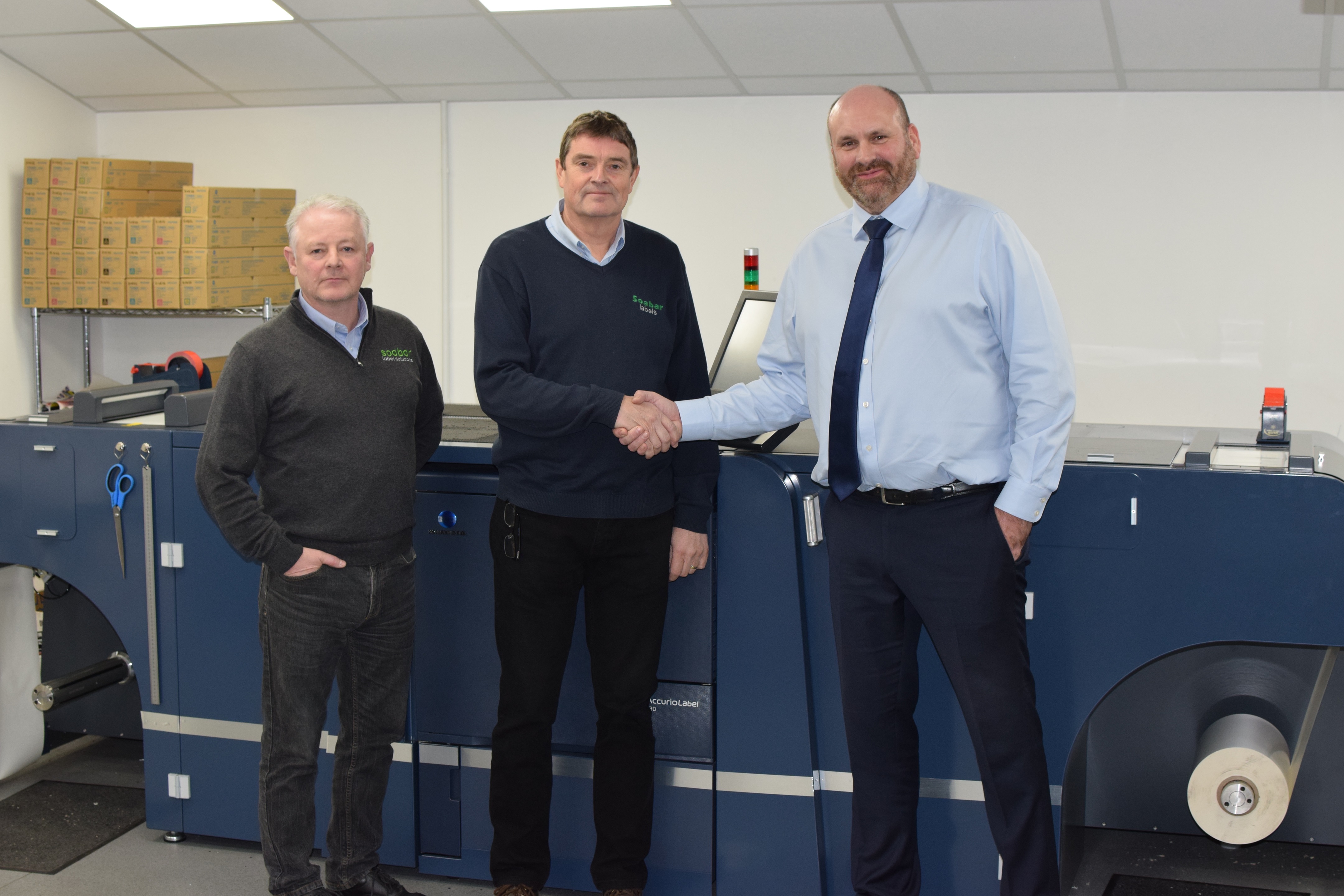 Soabar installs Konica Minolta AccurioLabel 230 digital press | Labels ...