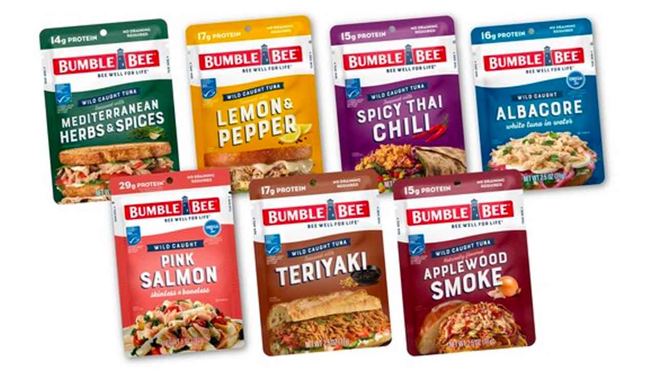 Bumble Bee Seafoods Logo Bumble Bee Bumble Bee, Tuna, Cracked Pepper