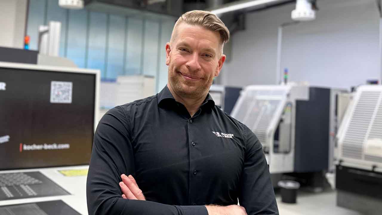 Alexander Dippold joins Kocher+Beck | Labels & Labeling