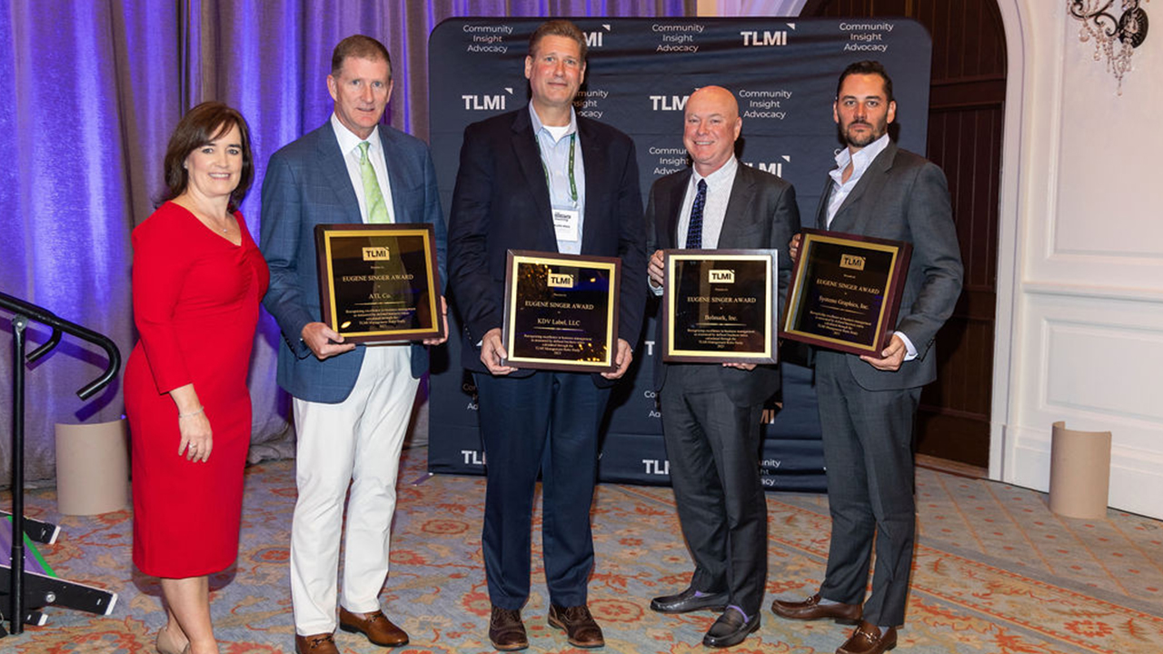 TLMI announces winners of Eugene Singer Awards 2023 | Labels & Labeling