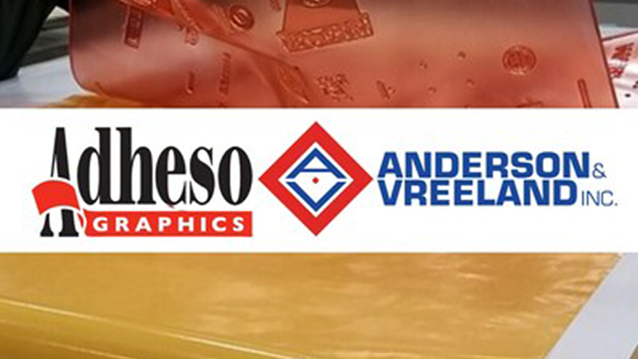 Adheso-Graphics joins Anderson & Vreeland | Labels & Labeling