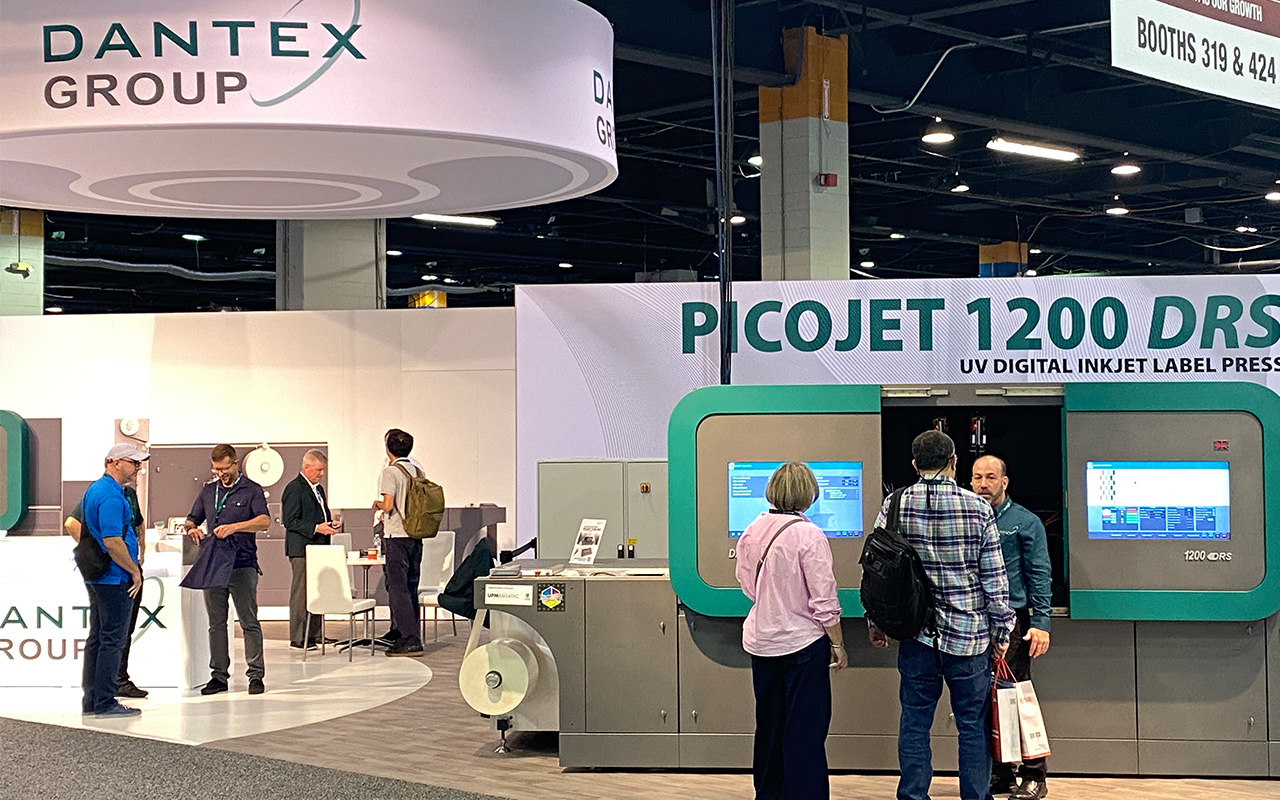 Dantex shows innovations in PicoJet DRS | Labels & Labeling