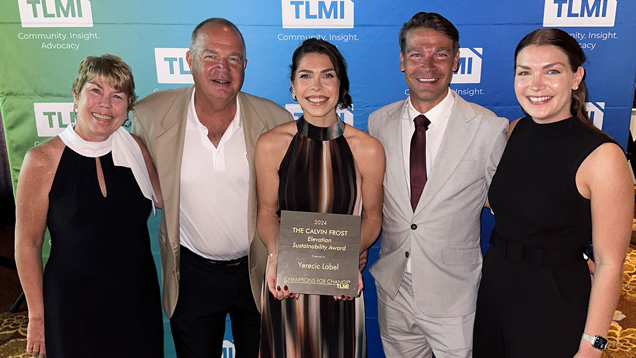 Yerecic Label wins 2024 Calvin Frost Elevation Sustainability Award ...