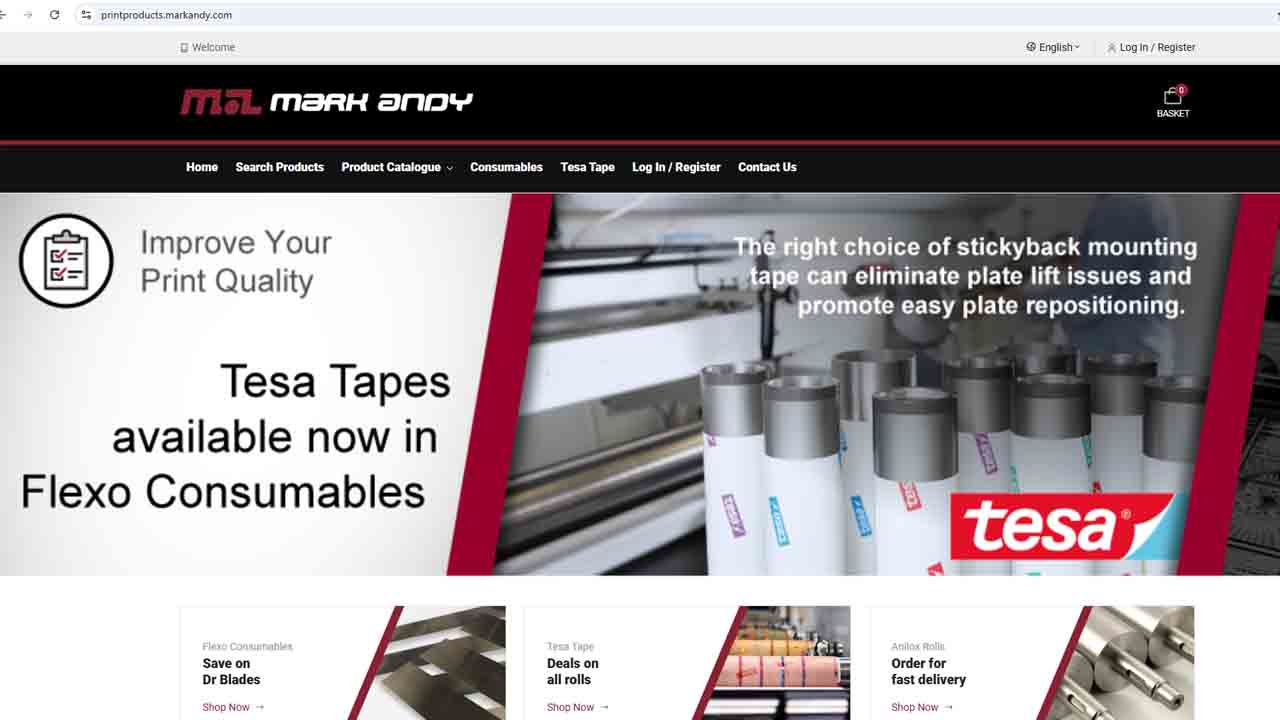 MA Print Products goes live with new-look website | Labels & Labeling