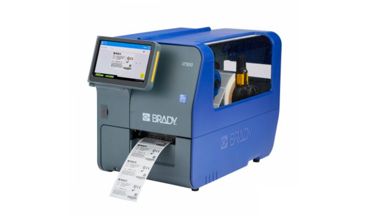 Brady launches BradyPrinter i7500 with LabelSense | Labels & Labeling