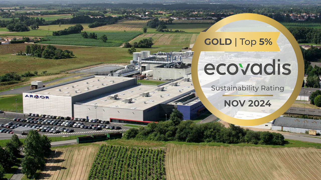 EcoVadis honors Armor Group with Gold | Labels & Labeling