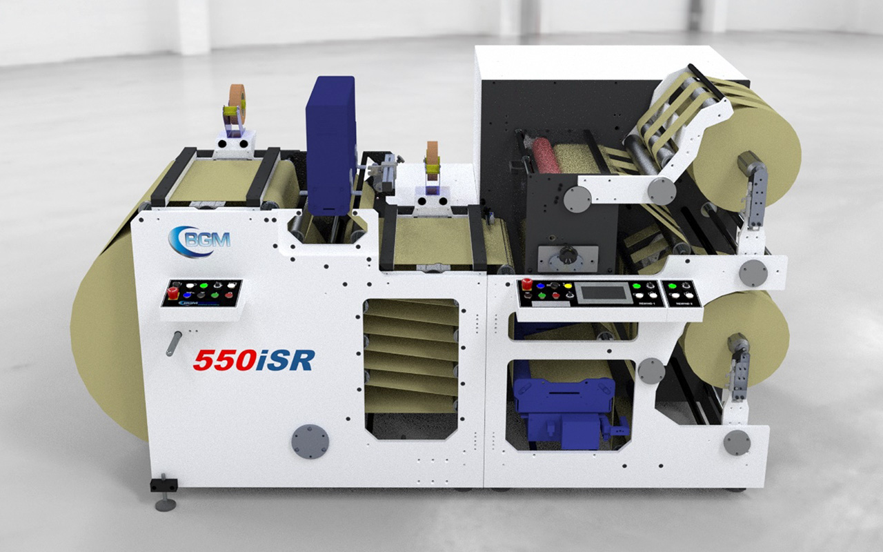 BGM launches 22in inspection slitter rewinder | Labels & Labeling