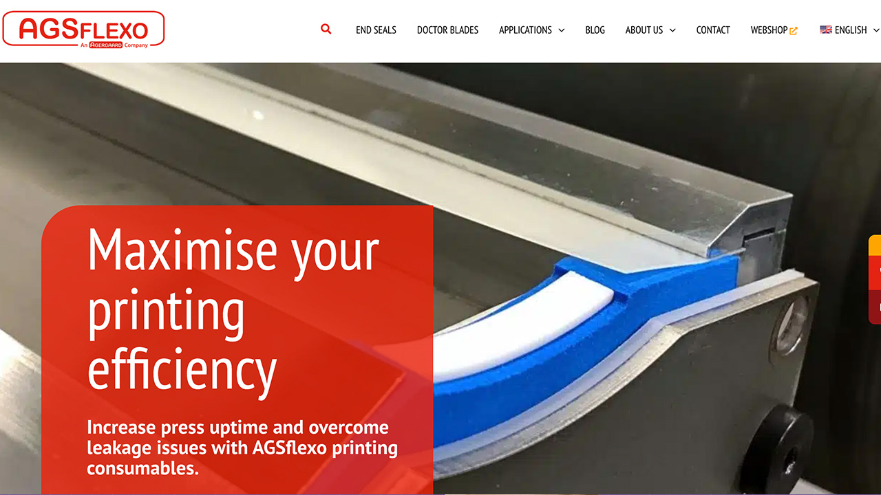 Agergaard launches new website for AGSflexo brand | Labels & Labeling