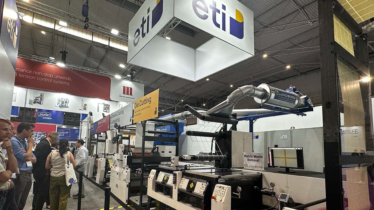 ETI Converting Equipment demonstrates Cohesio at Labelexpo Europe 2025 ...