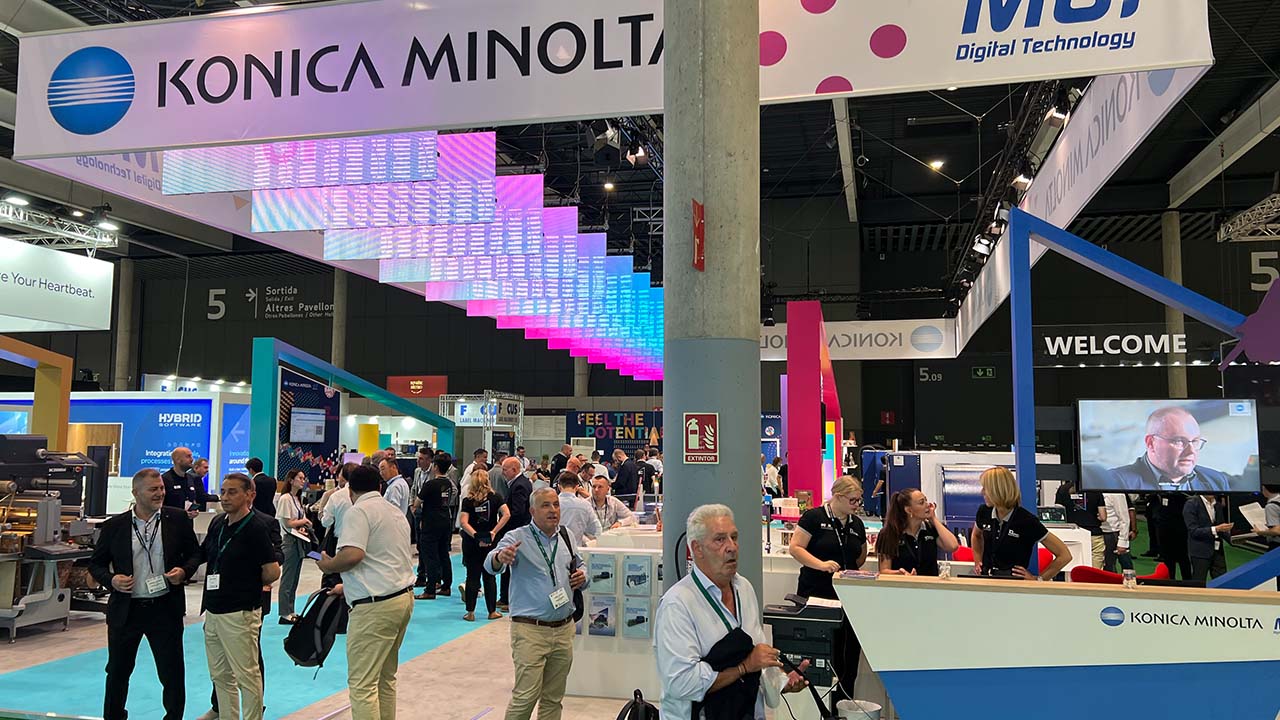 Konica Minolta unveils new digital print technology at Labelexpo ...