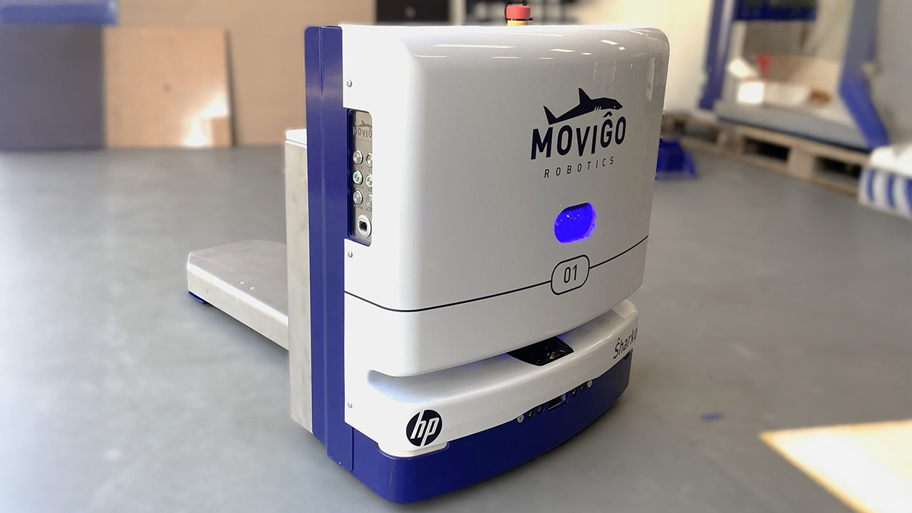 HP and MoviĜo Robotics unveil mobile robot for print production ...