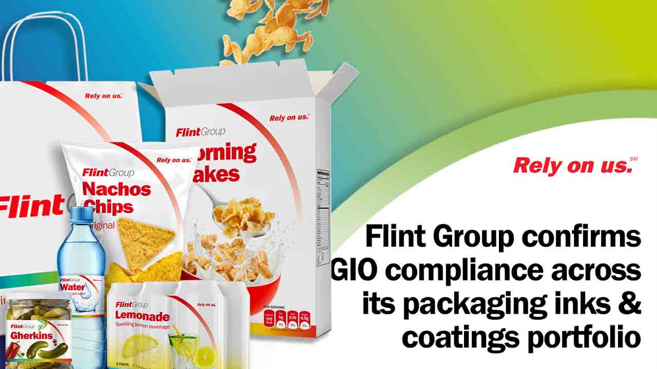 Flint Group confirms compositional GIO compliance | Labels & Labeling