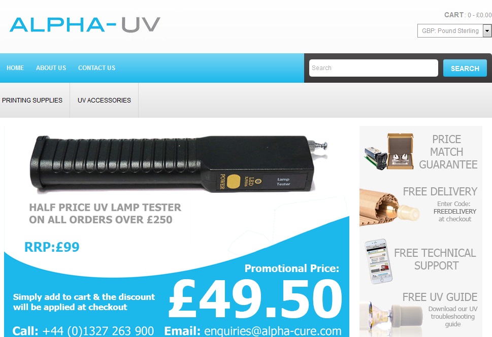 Alpha-UV launched as online marketplace for UV products | Labels & Labeling