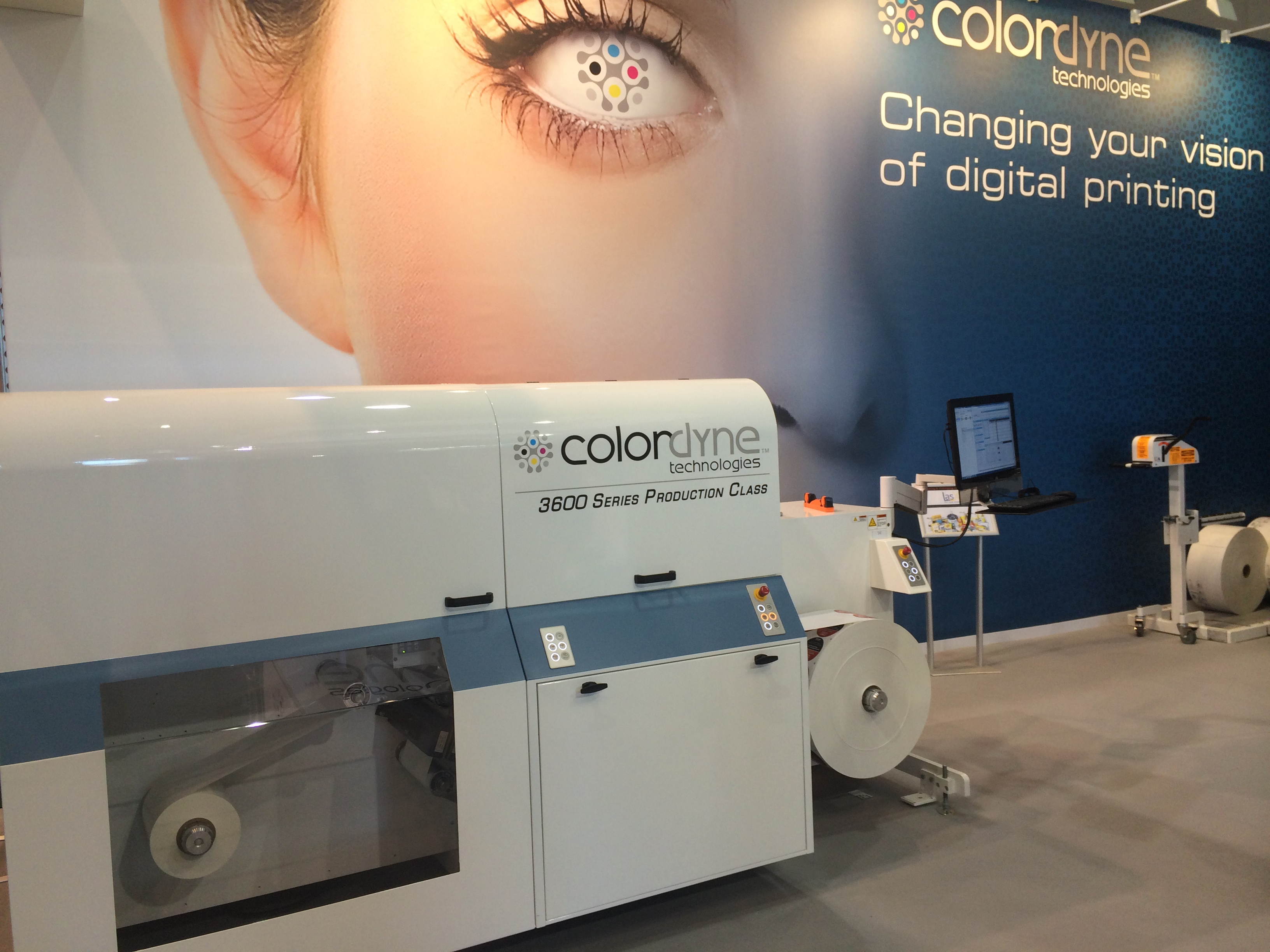 Colordyne Technologies demos increased speeds | Labels & Labeling