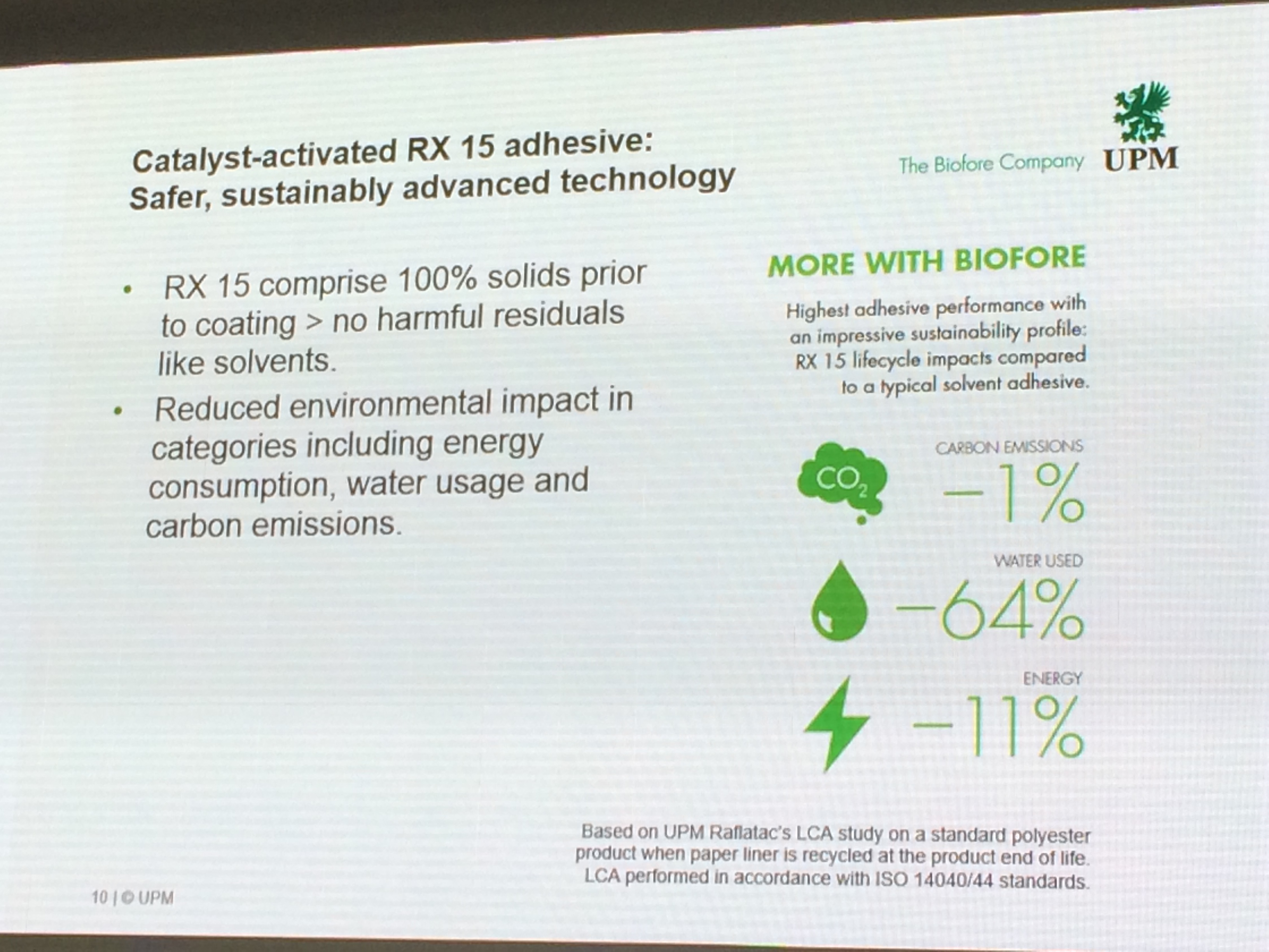 UPM Raflatac debuts solventless adhesive and advances Label Life ...