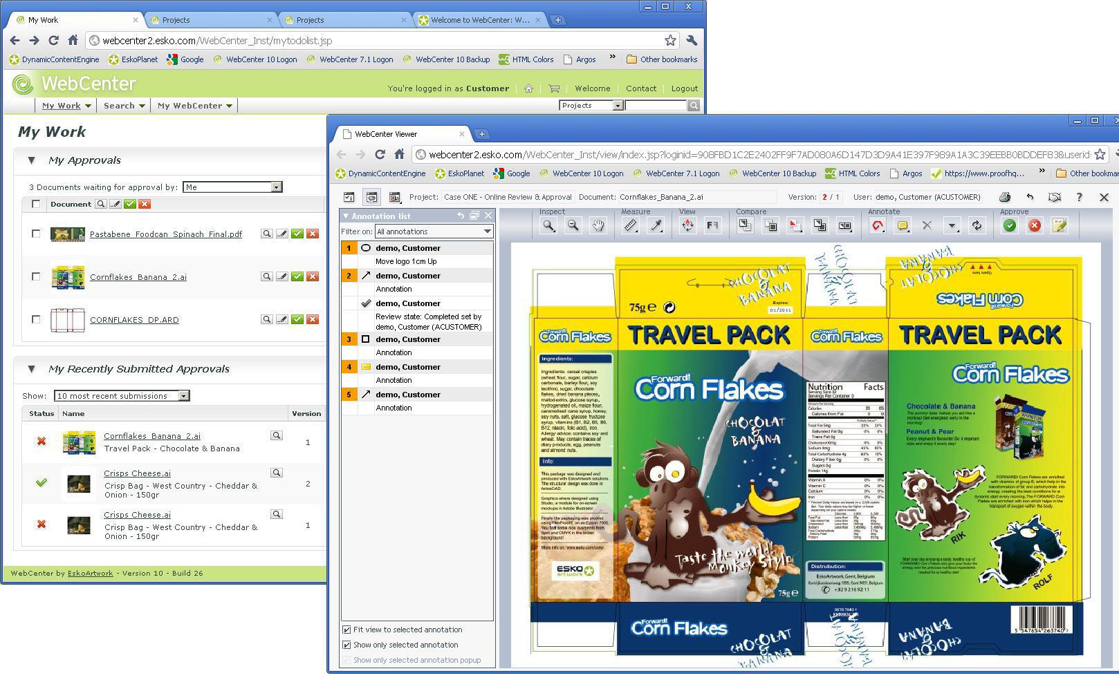 EskoArtwork announces WebCenter 10 | Labels & Labeling