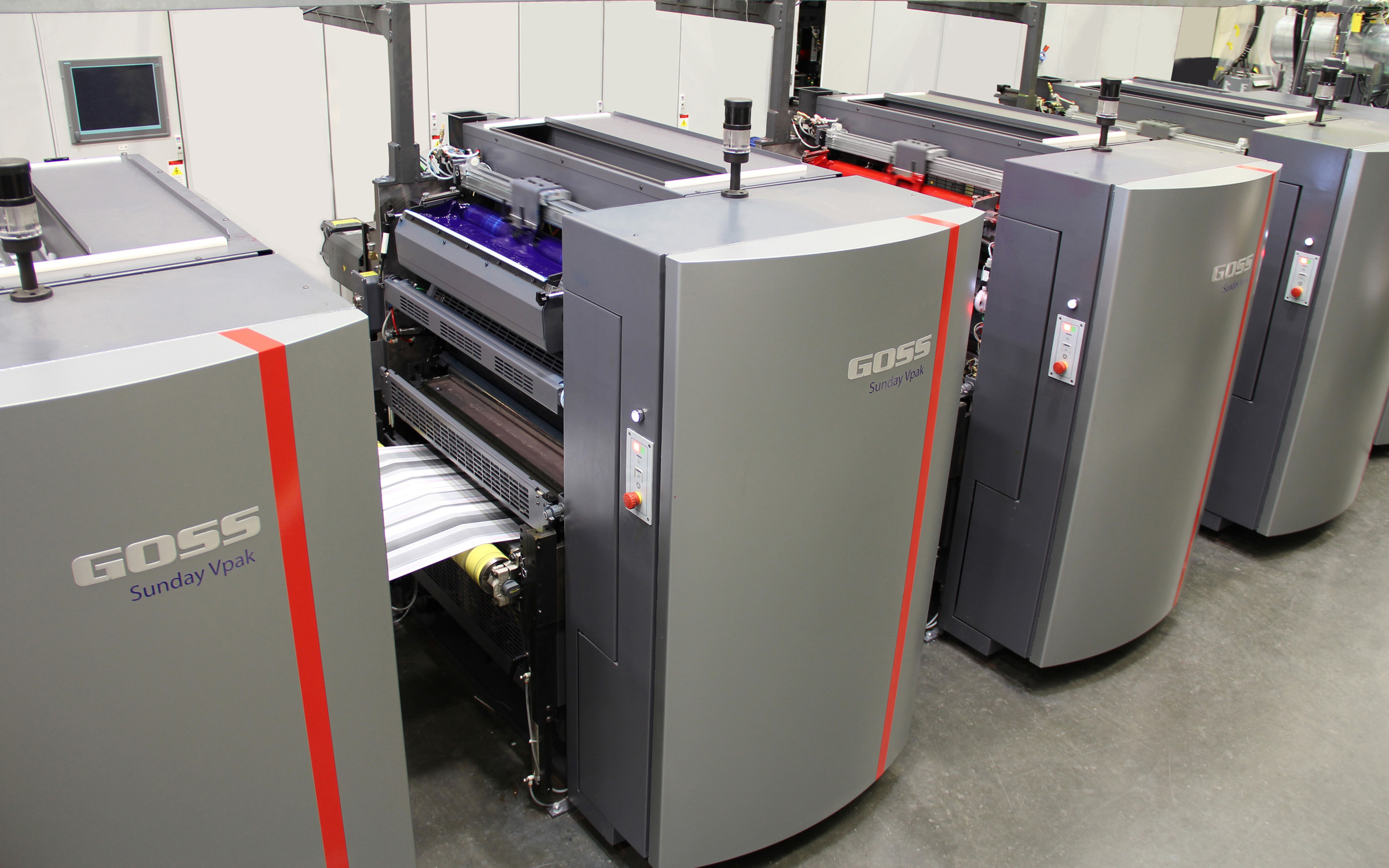 Goss ships first Sunday Vpak packaging press | Labels & Labeling