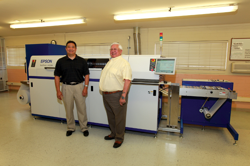 Epson installs first SurePress in North America | Labels & Labeling