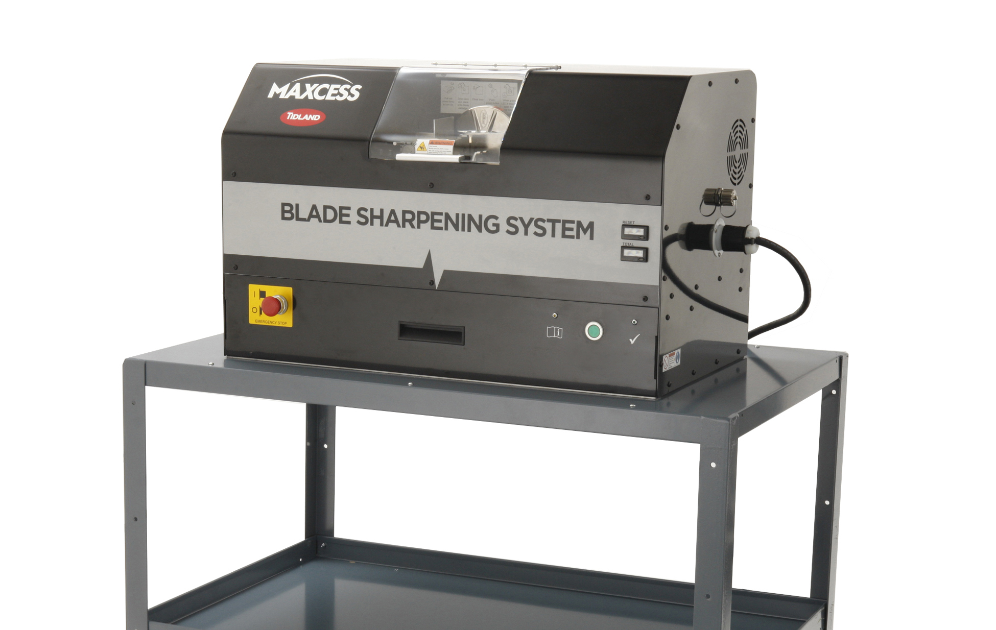 Maxcess unveils blade sharpening system for Tidland customers | Labels ...