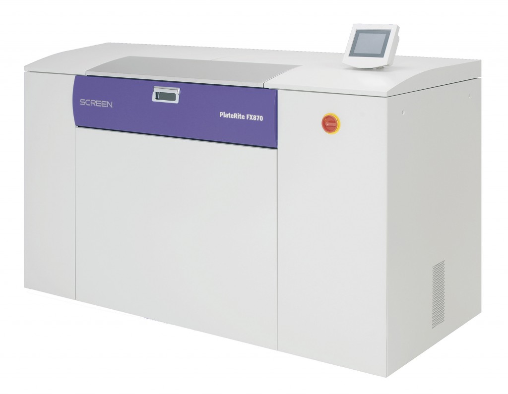 Screen adds PlateRite FX870IIE to platesetter range | Labels & Labeling