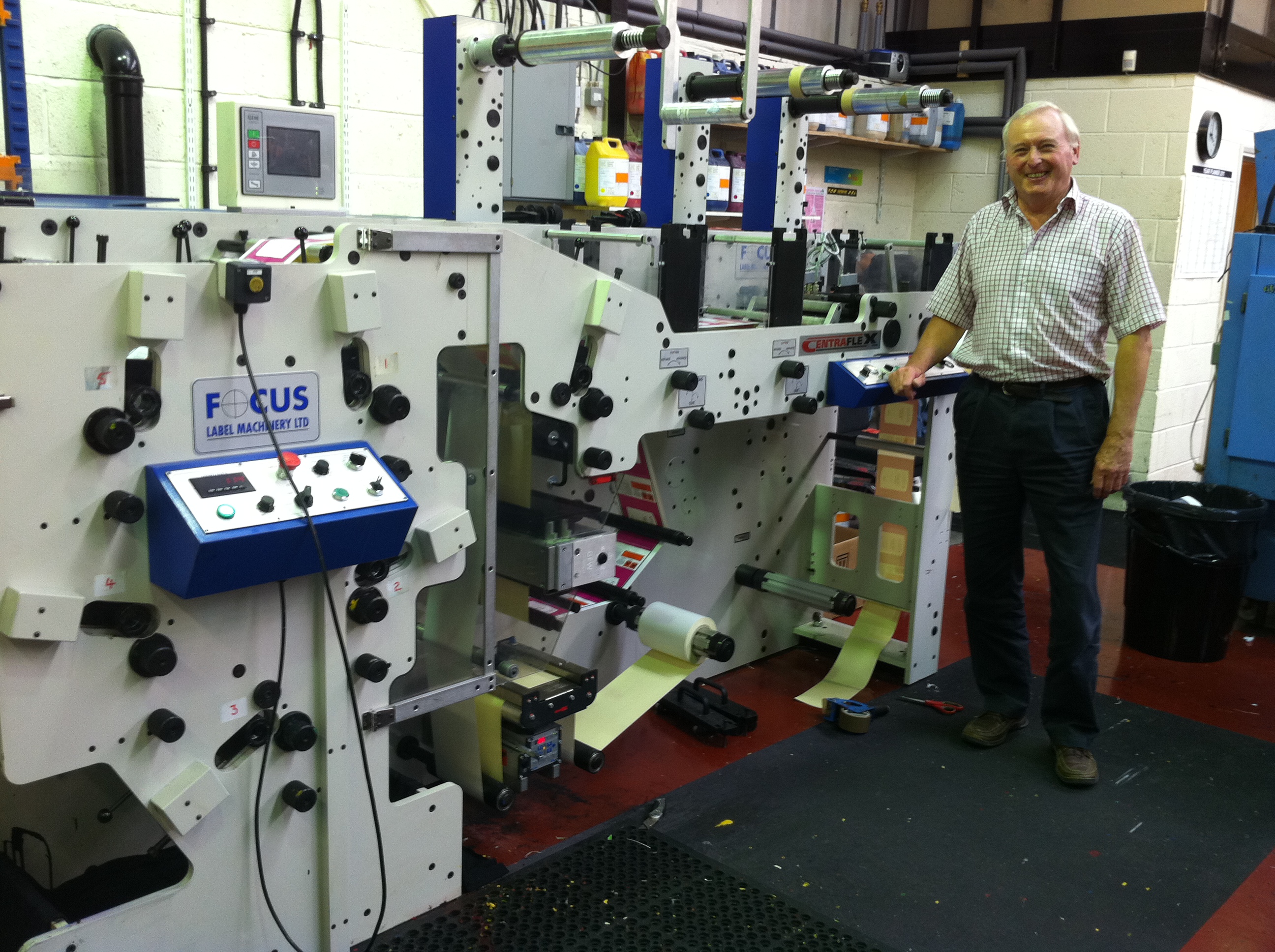 UK converter installs Centraflex press from Focus | Labels & Labeling