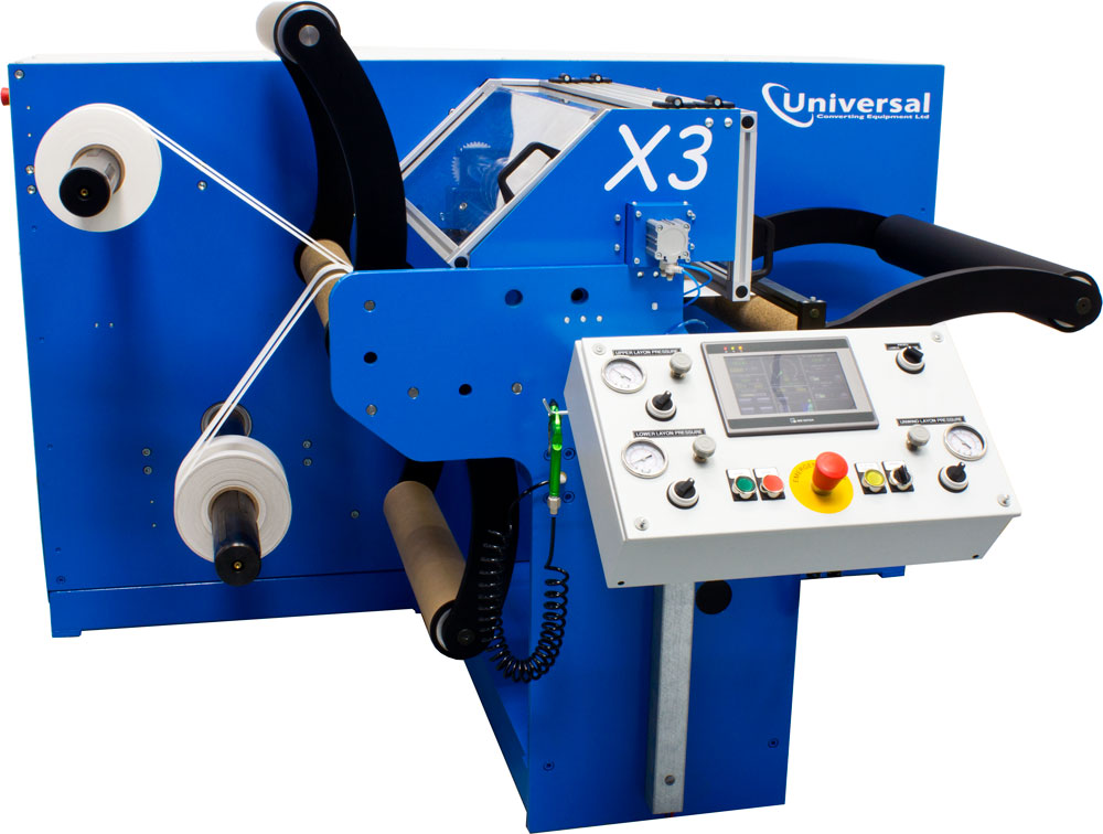 Universal Converting Equipment reduces energy usage | Labels & Labeling